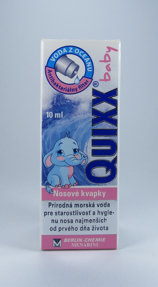 Quixx baby nosové kvapky deti od 1. dňa života|Lekáreň Lieky24.sk